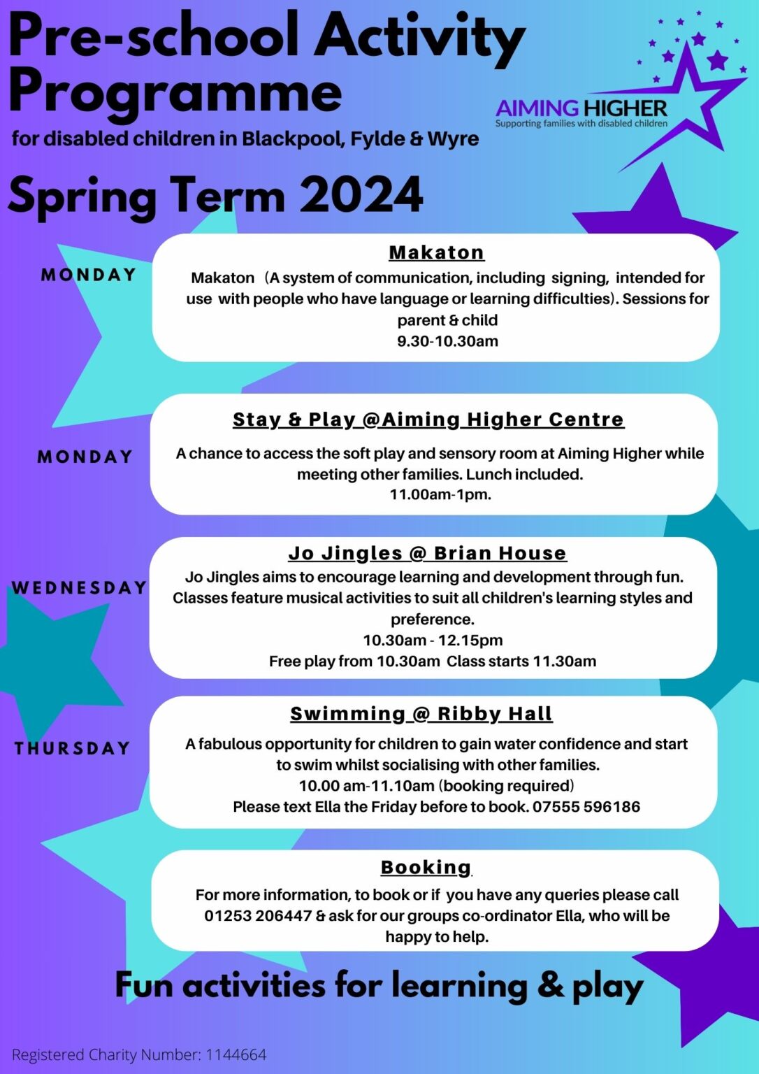 Rising Stars: Preschool Enrichment Programme | Aiming Higher